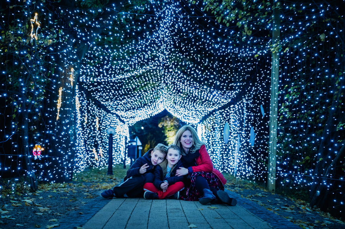 В Праге открылся парк световых инсталляций Lumina Park